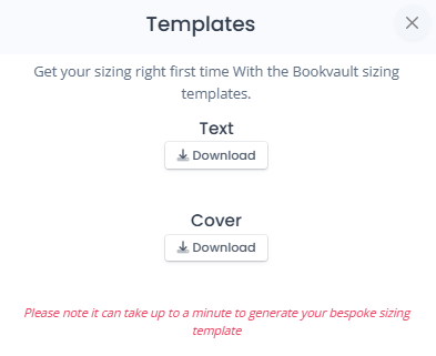 Guide - Downloading Bookvault templates